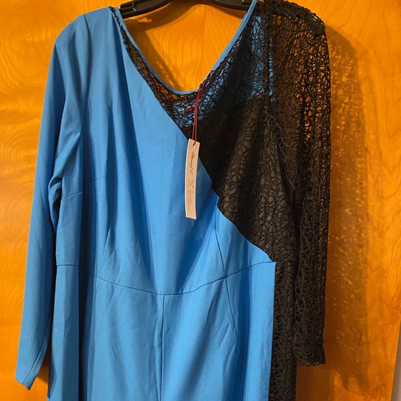 Monif C. | Pants & Jumpsuits | Monif C Adriana Jumpsuitblue | Poshmark